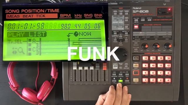 4x Songs of the original Roland SP-808 250MB Demo Disk