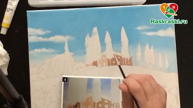 «Пейзаж. Маковые поля - 2» как нарисовать МАСЛО | Сезон 1-2 |Мастер-класс