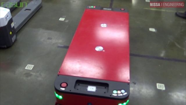 Робот туннельного типа Casun QF1750-1000 для перевозки тележек_conv