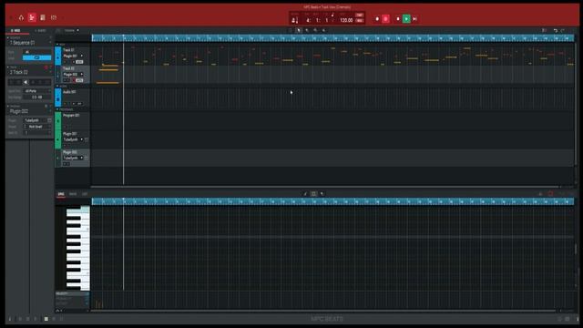 Akai MPK mini plus Unboxing & MPC Beats Track Creation Demo