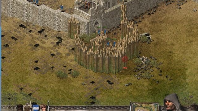 Stronghold самый первый. Экономические и военные миссии. Обзор. Стратегия. Ностальгия