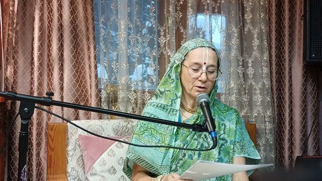 Калинди Прия деви даси - Прославление _Шримад-Бхагаватам_ 1.18.17 (17.12.2023 г.Набережные Челны)