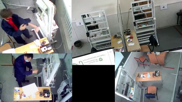 ВСР  Т-82 Монтаж схемы на стативе