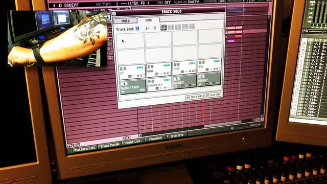 #JAM Just-A-Loop_ MV-8800_VS-2480_V-Synth_JV-1080_JD-990_GAIA_TR-8_TB-03