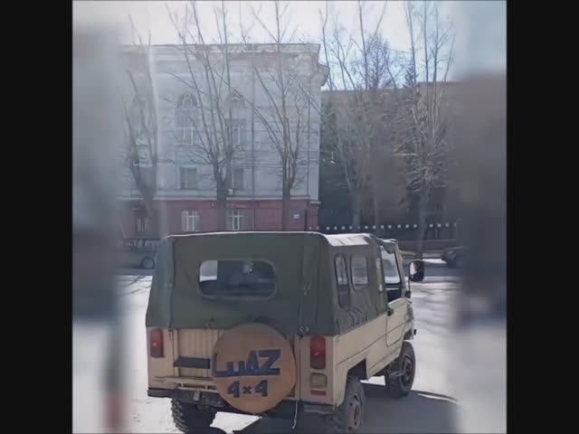 Луаз с двигателем ВАЗ 341 (дизель) на ходу!