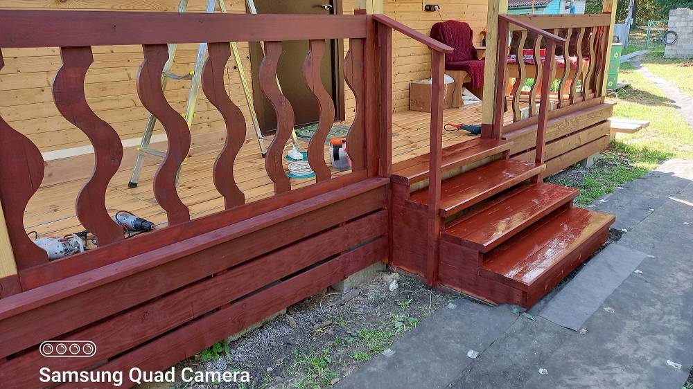 Финальная отделка цоколя каркасного дома и монтаж водоотведения, своими руками