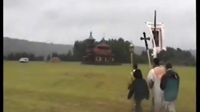 В Суру с отцом Николаем. 2002 г.