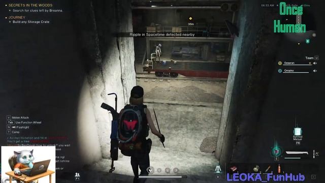 Once Human # 3 Я очень расстроена( мой персонаж 10 лвл и я не смогу активировать коды на голд пухи(