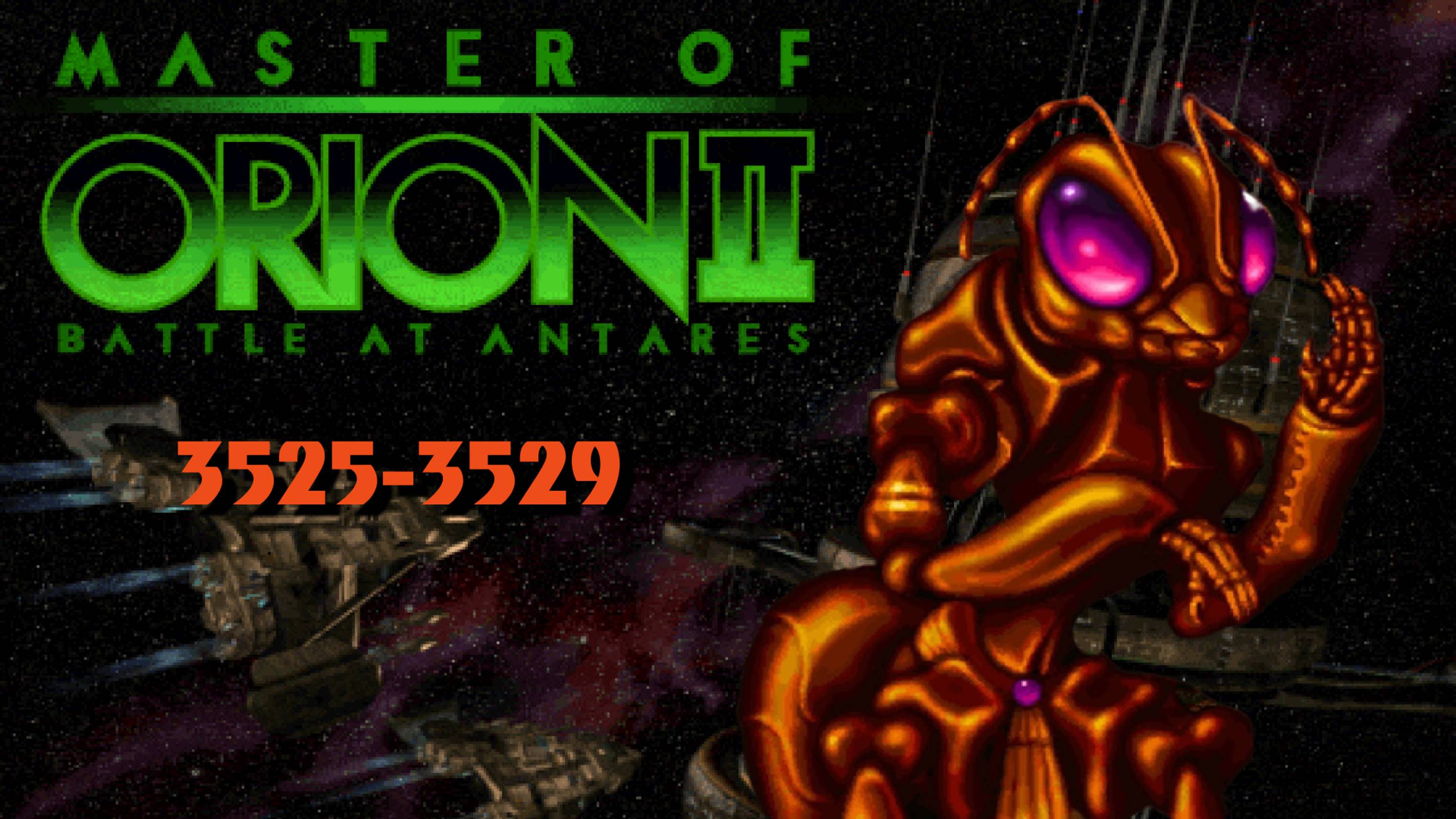 Master of Orion II - Klackons - 3525 - 3529