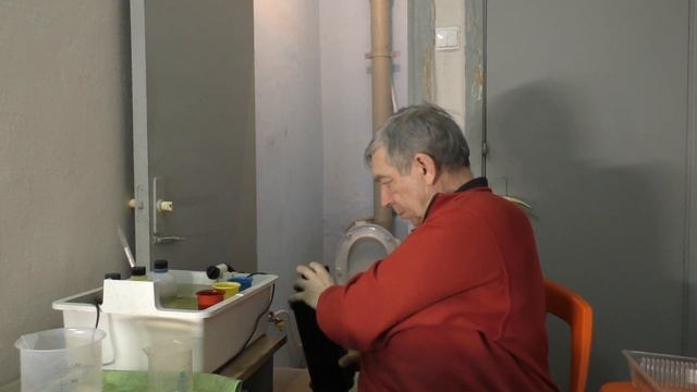 Проявляем цветную бумагу