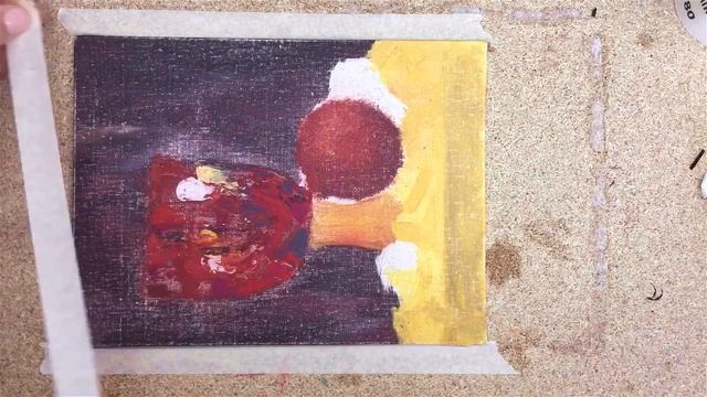 Переписываю картину заново! Как подготовить холст?АКРИЛ | Сезон 5-3