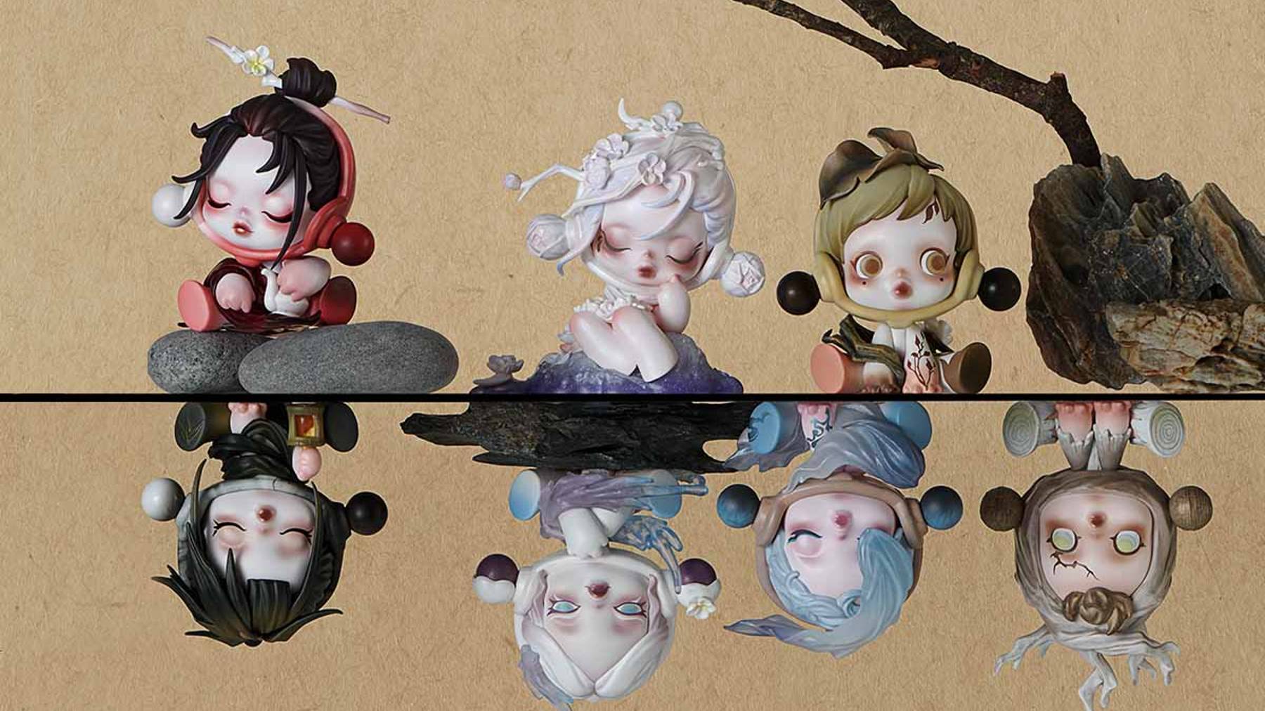 Skullpanda The Ink Plum Blossom Pop Mart