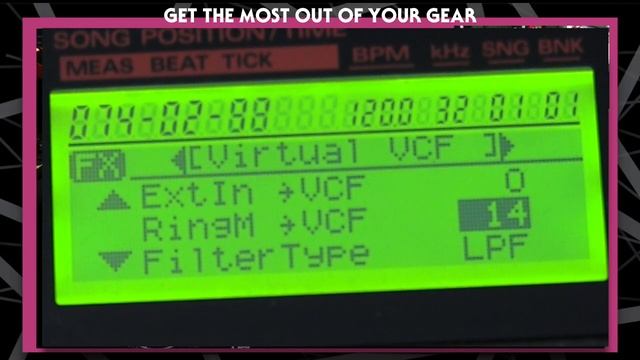 Bad Gear Shout Out & SP-808 Synth controlled by Q-Links MPC-X