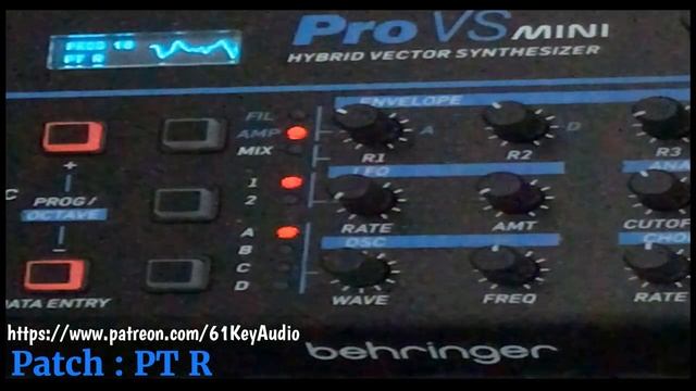 32 New Behringer Pro VS Mini Patches