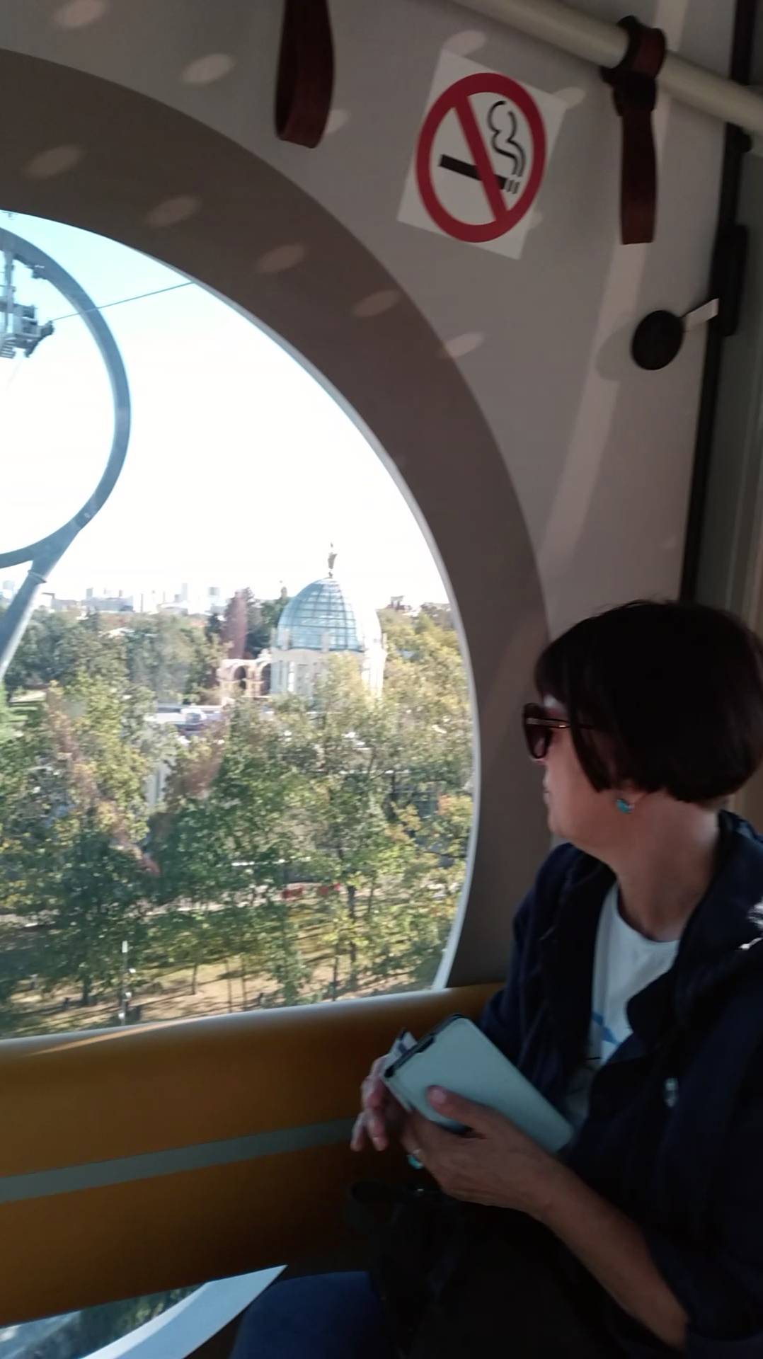 Канатная дорога "Воздушный трамвай"на ВДНХ