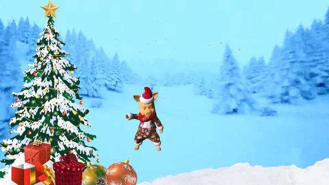 Новогодняя открытка