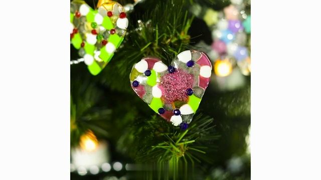 Праздничные украшения, на изготовление которых уходит совсем немного времени