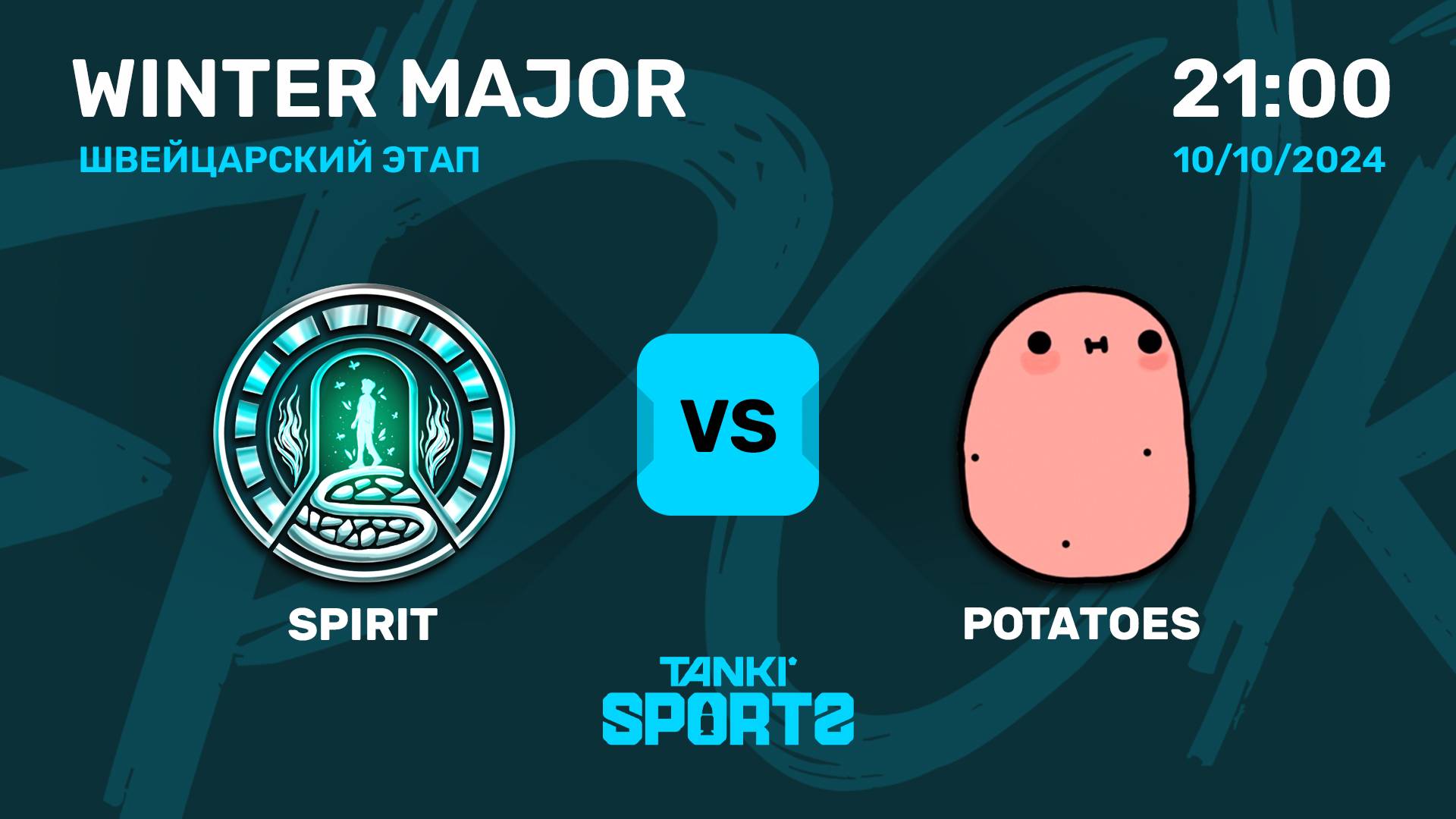 SPIRIT vs POTATOES | WINTER MAJOR 2024 | 10.10.2024