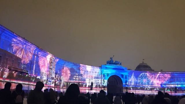 "Мой Петербург". Мультимедийное шоу на Дворцовой площади.