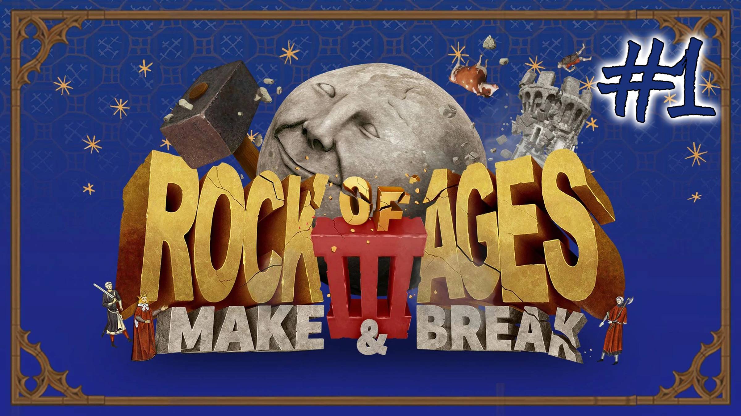 Катаю шары и сношу препятствия на пути в Rock of Ages 3: Make & Break