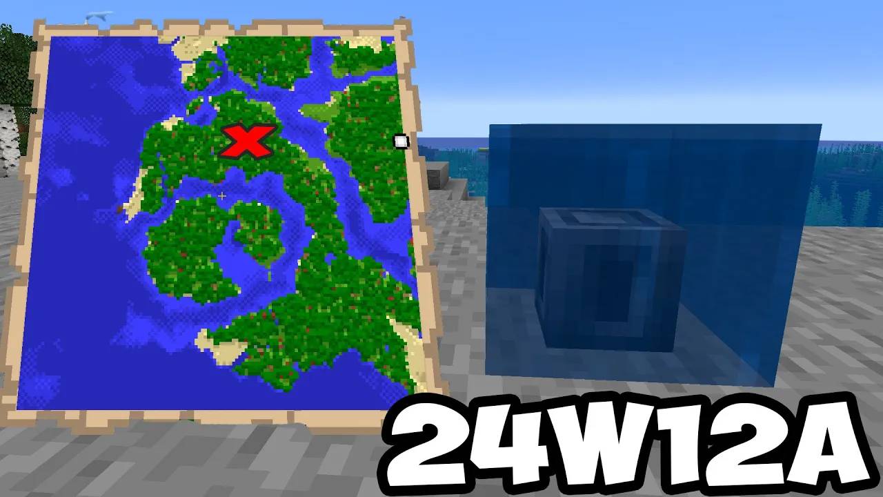 НОВЫЕ ДОСТИЖЕНИЯ и КАРТА в МАЙНКРАФТ 1.21 | Обзор на Снапшот 24w12a