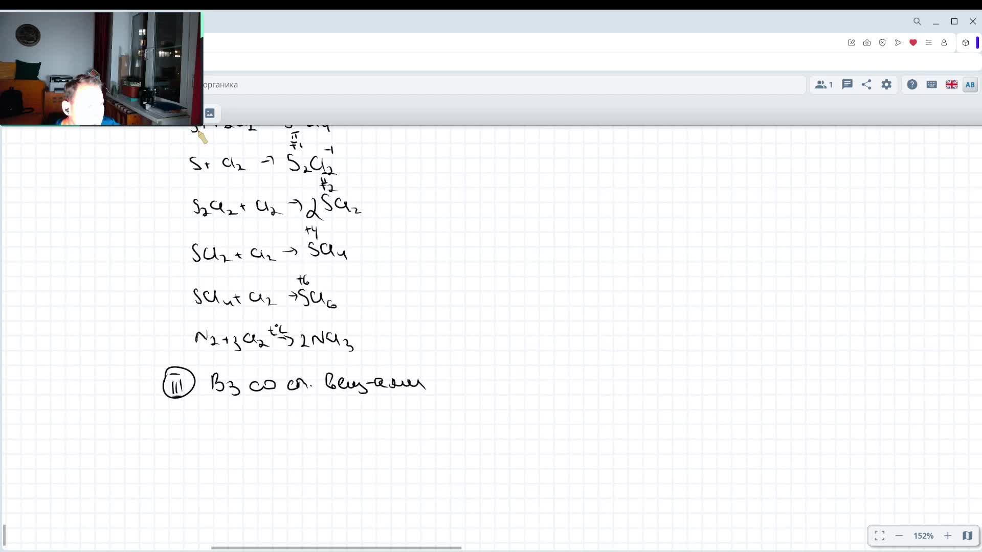 Химические свойства галогенов