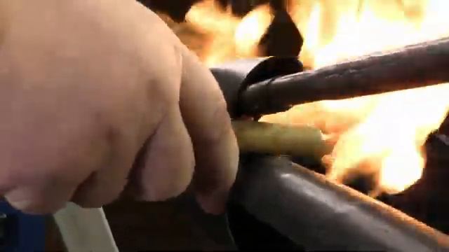 11. Герметизация места ответвления от кабеля - установка клипсы