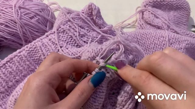 Трикотажный шов. Закрытие подрезов.