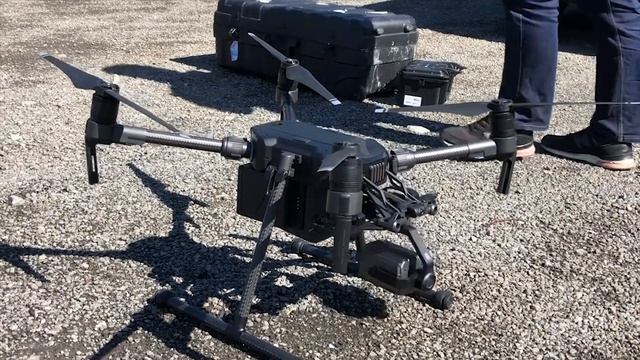 Обследование антенно-мачтовых сооружений при помощи дрона.