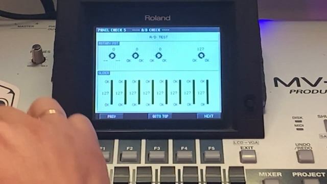 Buying a second hand Roland MV 8800 - DO THIS TEST!