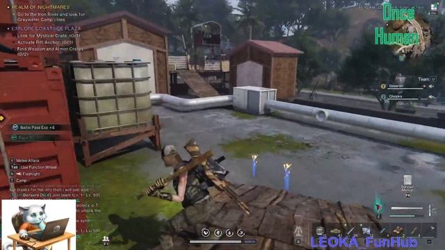 Once Human # 6 Мы решили перейти на другой сервер и воспользоваться промо рефералкой!! Прод. следует