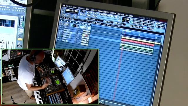 A great combo_ Behringer BCR-2000 Roland MV-8000