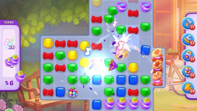 HomeScapes уровень 15990 без бустеров