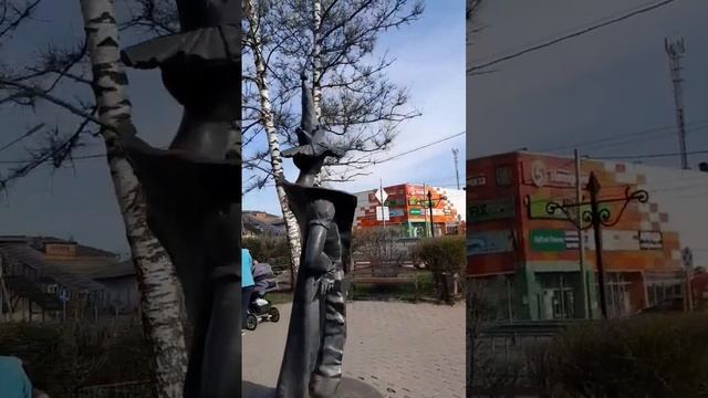 Шоколадная фея. Первый в мире #памятник шоколаду.г.Покров.