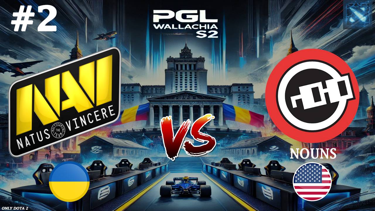 НА УВЕРЕННОМ! | Na`Vi vs Nouns #2 (BO3) PGL Wallachia S2