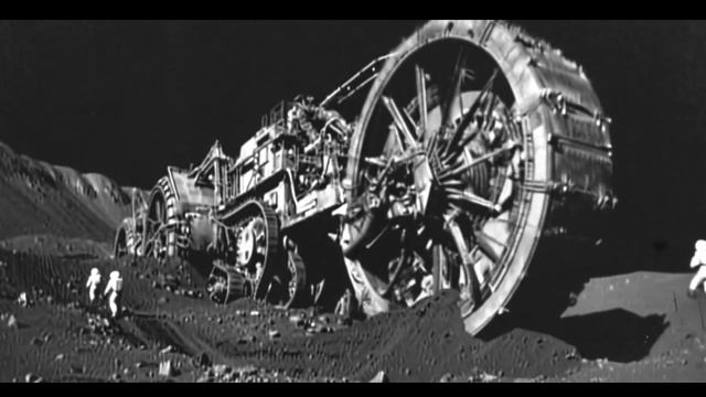 Mid 20th Space Exploration  - Mining in the Moon