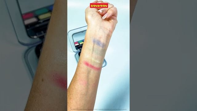 Набор детской косметики КВАДРАТ Eva Moda #блестящие,#блестки,#шиммер,#тени для век,#6 цветов,#лицо