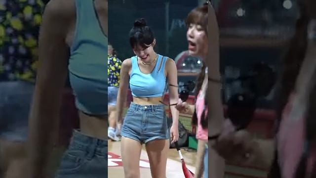 安全褲這麼大方的嗎@@多慧真的是頑皮到不行@lee_dahye#이다혜#이다혜치어리더#치어리더#기아타이거즈#李多慧#cheerleaders#台湾野球チア#小龍女#天母棒球場