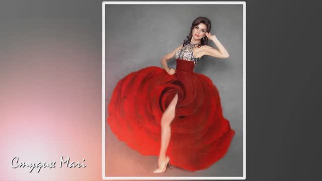 Поздравление с днем рождения. Видеооткрытка.