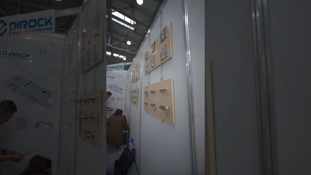 Стенд компании DIROCK (Китай) на выставке Mosbuild 2024#design #shorts #mosbuild