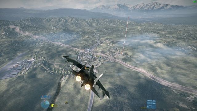 4K | Battlefield 3 | Каспийская граница | Истребитель