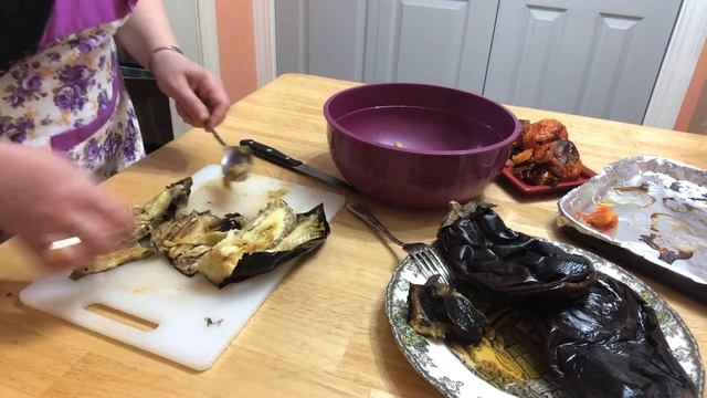 Баклажановая икра #1. Супер вкусная👍😉