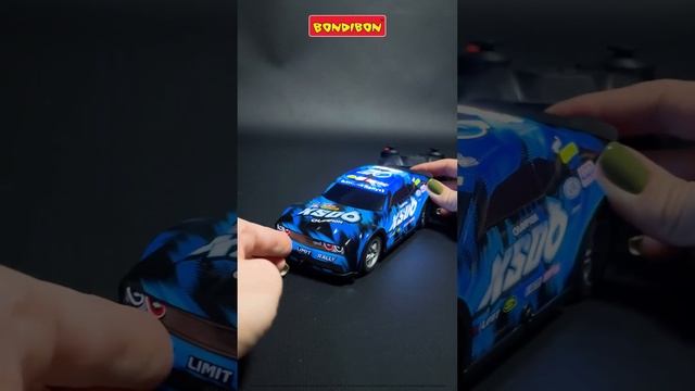 Машинка на пульте гоночная Bondibon Парк Техники радиоуправляемая #Shorts,#длядетей,#развивающая