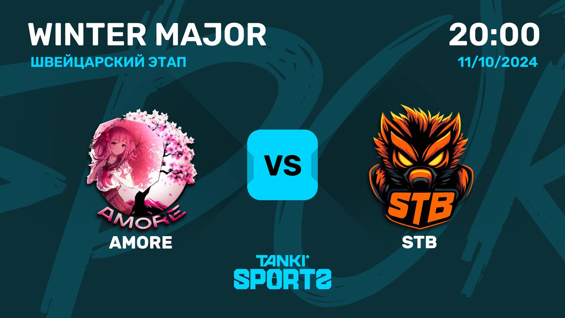 AMORE vs STB | WINTER MAJOR 2024 | 11.10.2024