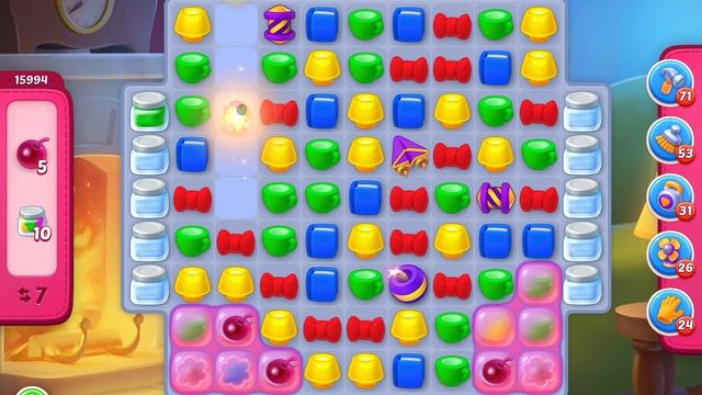 HomeScapes уровень 15994 без бустеров