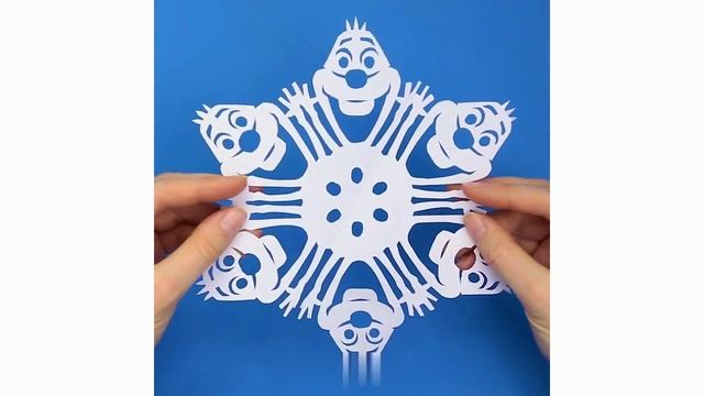 Как сделать снежинки с персонажами менее чем за 5 минут