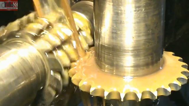 Зуборезные работы - нарезание зубьев звёздочки для приводной роликовой цепи