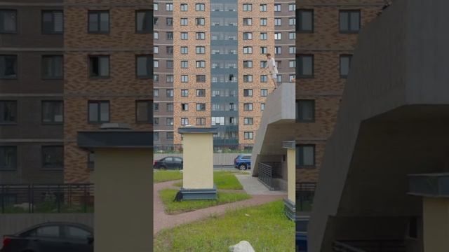 Это было безумно?! #shorts #parkour #freerun