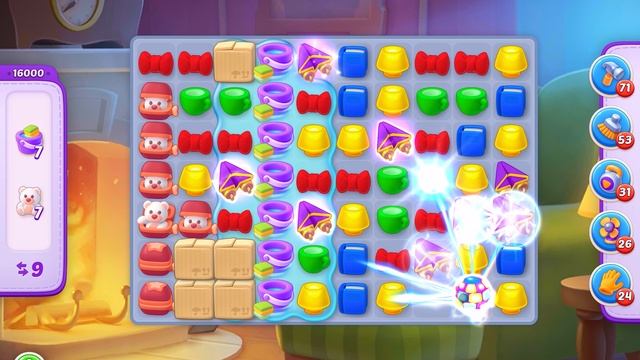 HomeScapes уровень 16000 без бустеров