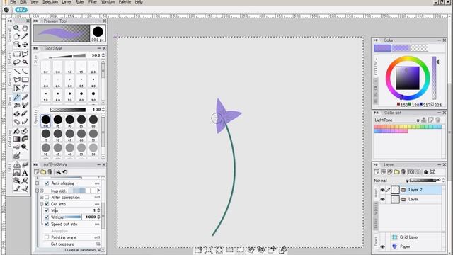 IllustStudio - направляющие